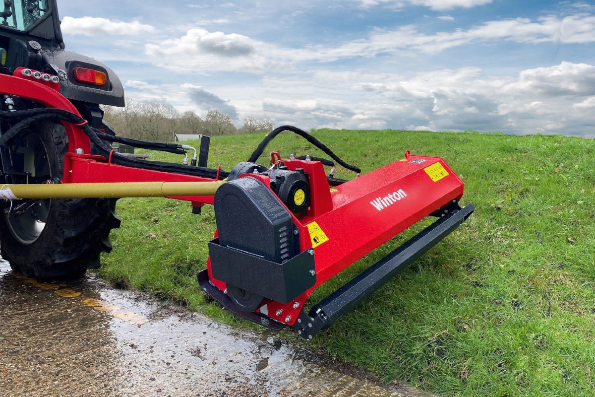 Offset Verge Flail Mowers | Winton Farming Attachments